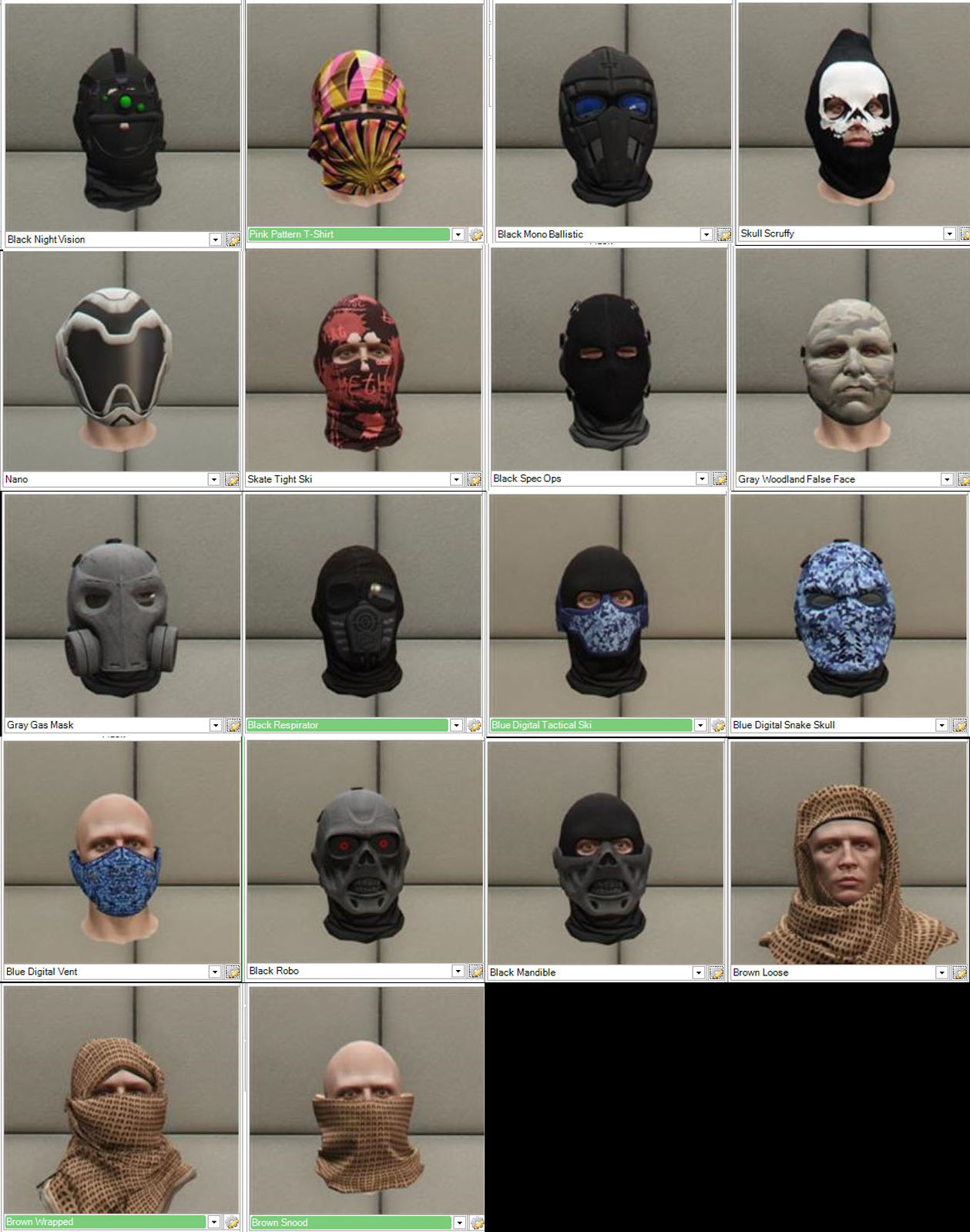 Masks